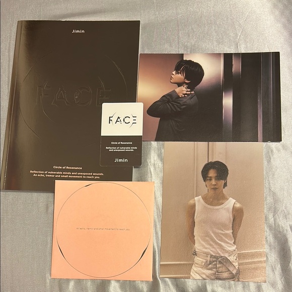 Other | Jimin Face Album Set With Photocards | Poshmark